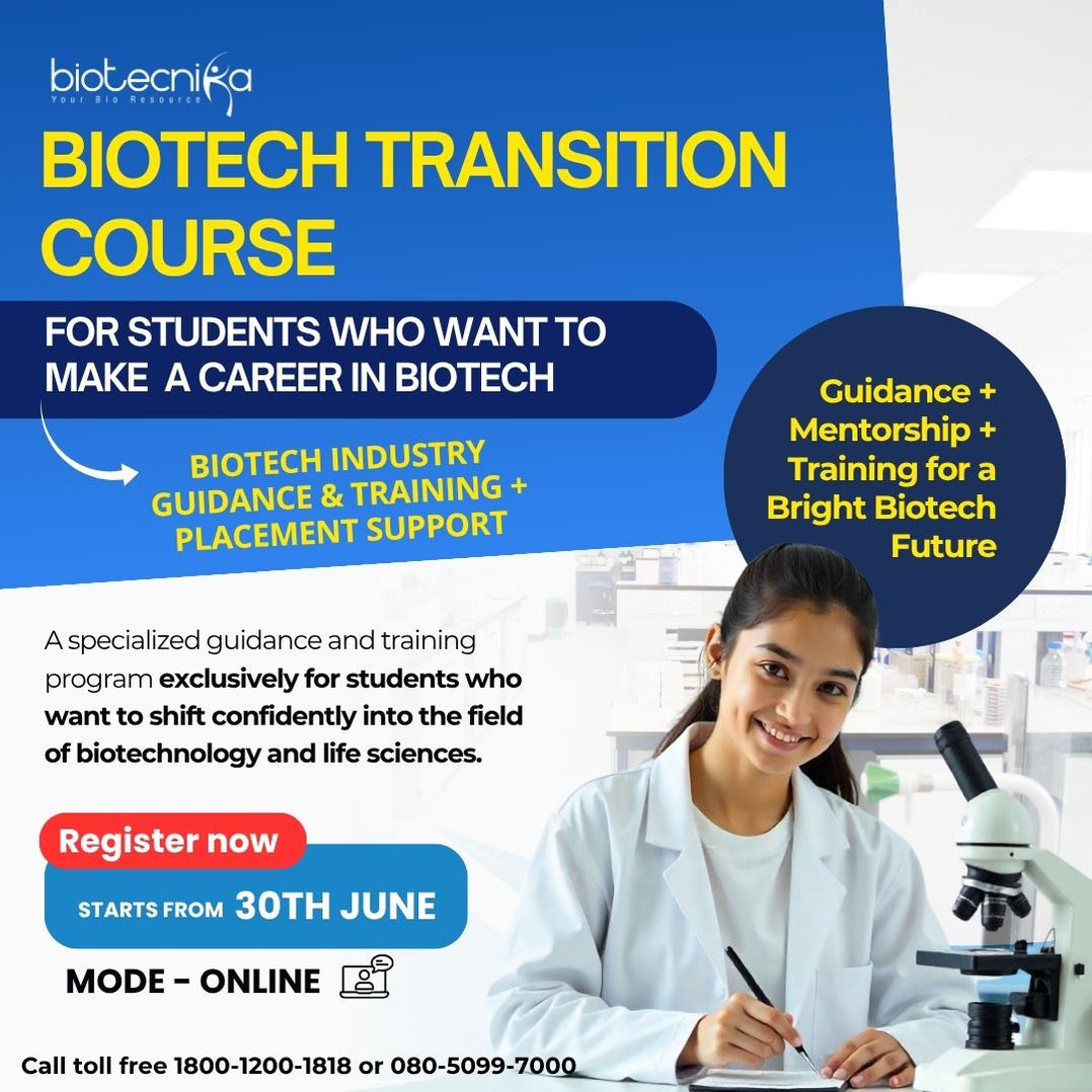 Biotech Transition Course - Biotech Industry Guidance & Training ...