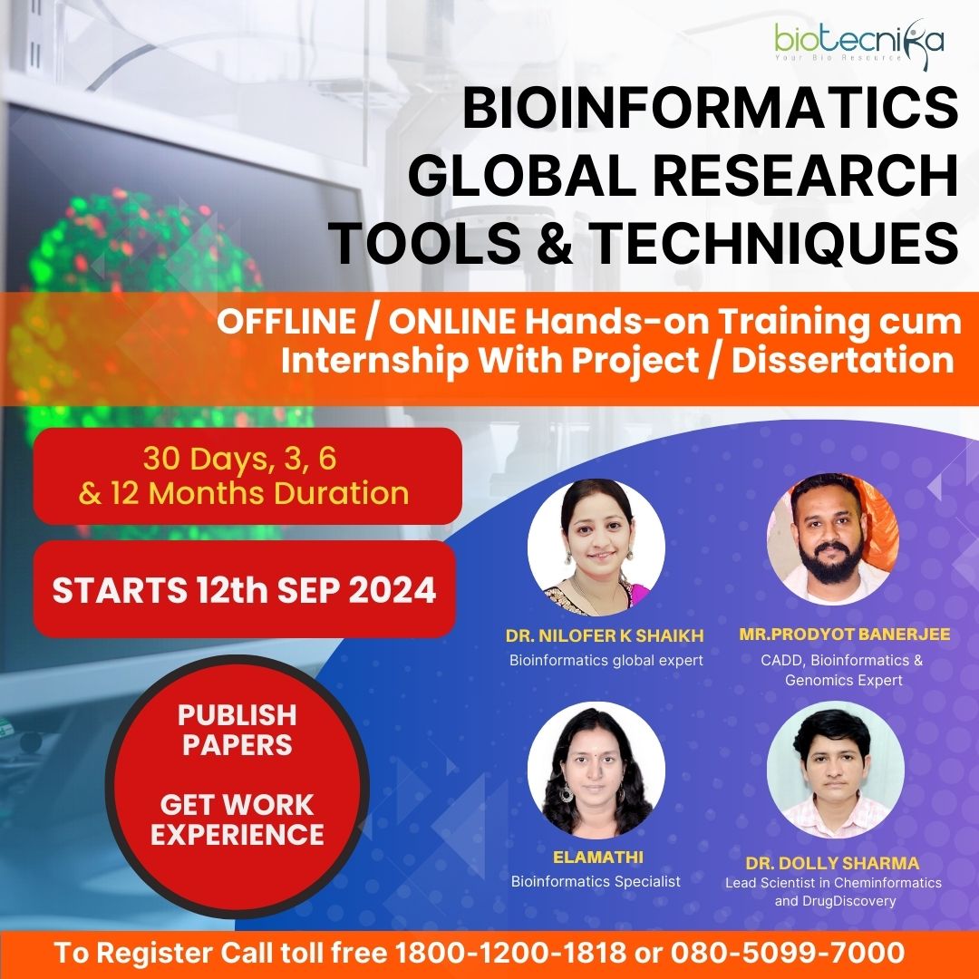 Bioinformatics Global Research Tools & Techniques OFFLINE / ONLINE Han — BioTecNika Store