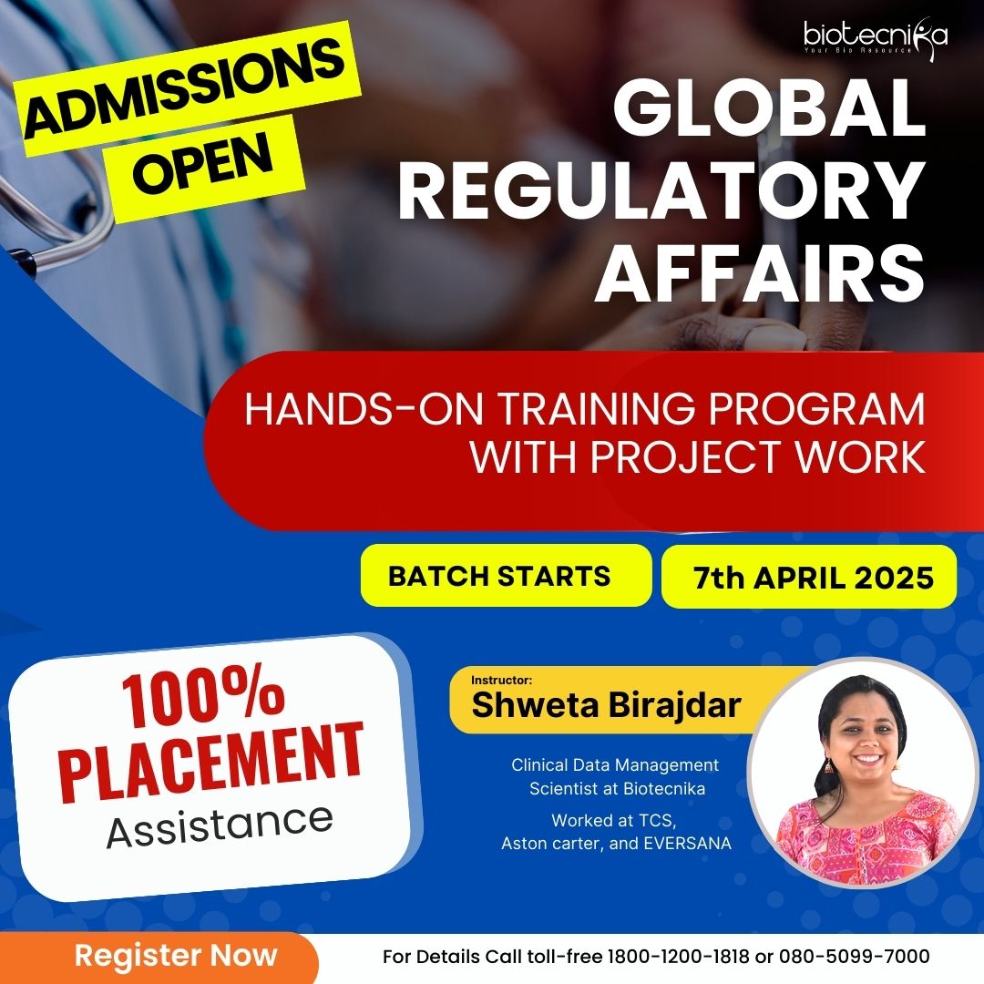 Global Regulatory Affairs Hands on Training Program With Project Work global-regulatory-affairs-hands-on-training-program-with-project-work