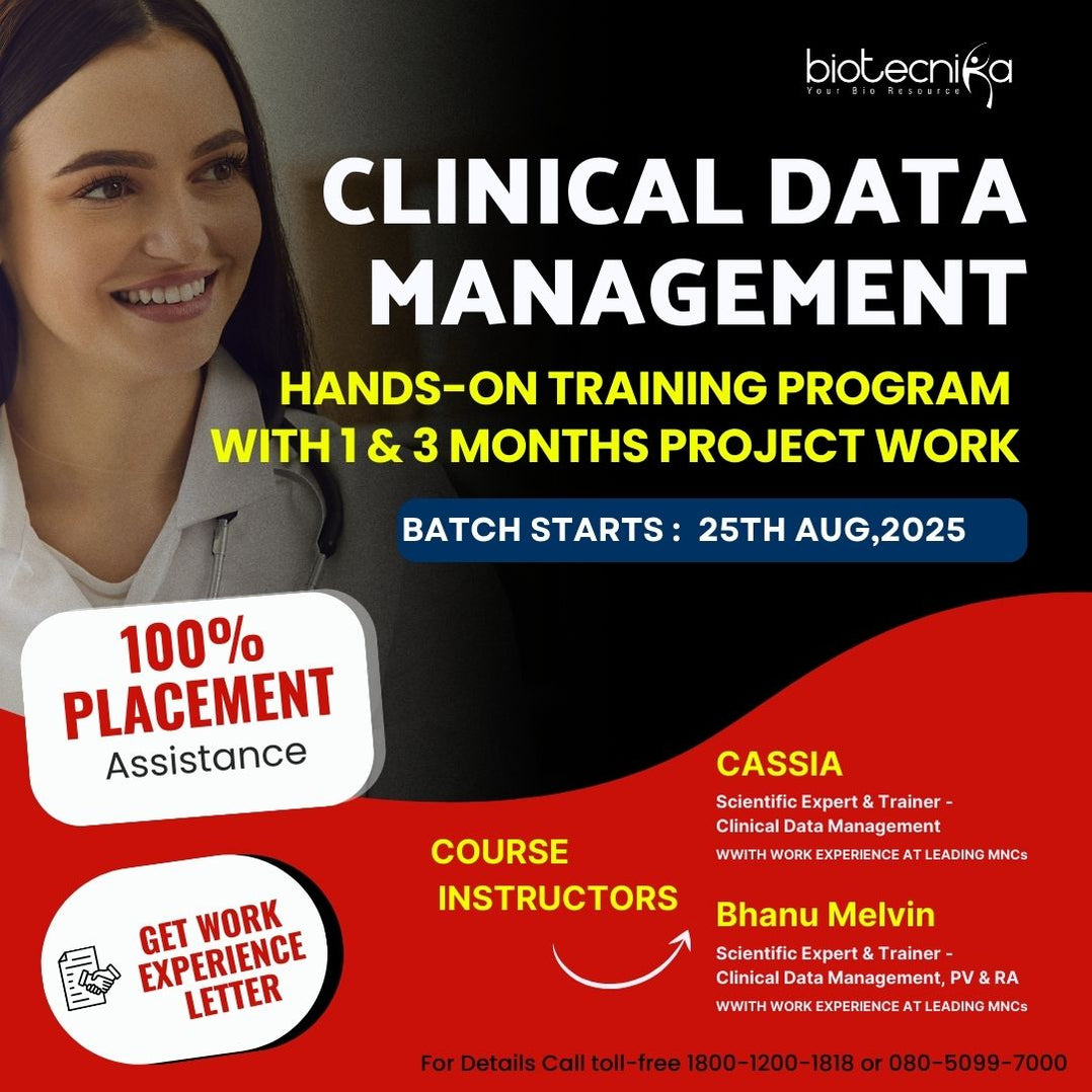 Clinical Data Management Training Program: Basic to Advanced With Hands ...