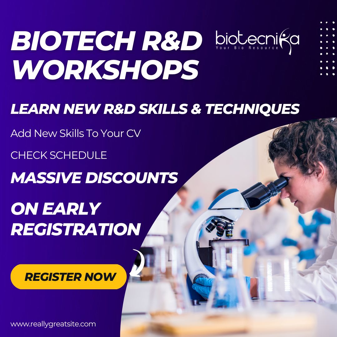 Biotech / Life Science R&D Workshop Bundle : 2023 — BioTecNika Store